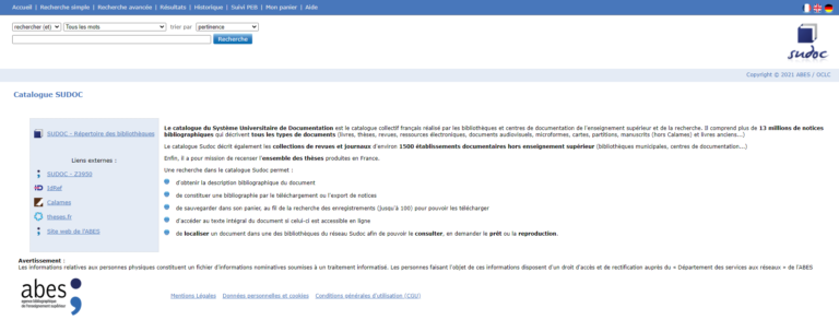 Faire une recherche documentaire : bien utiliser le Sudoc ! - Place plume