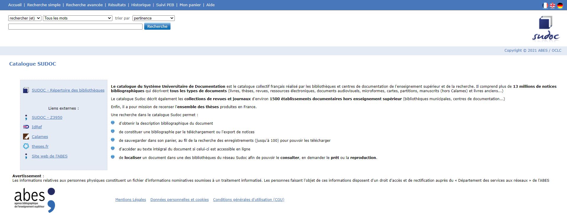 Faire une recherche documentaire : bien utiliser le Sudoc ! - Place plume